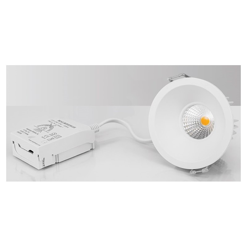 LED-Alasvalo MD-232 10W IP44 Kromi | Tehokas ja Tyylikäs Valaisin